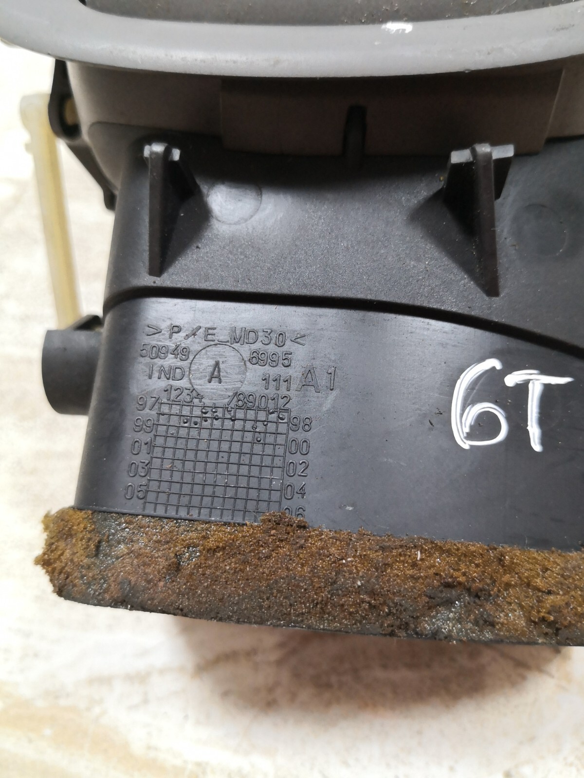 Peugeot 206 2000/dash vent air vent grill/9632184377/9624664277 | eBay