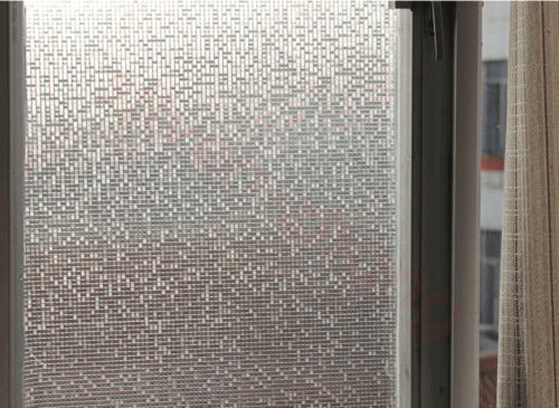 3D Mosaic Static Cling Cover Window Door Home Decoration Privacy Glass ...