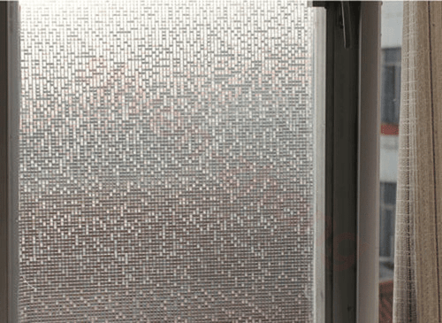 3D Mosaic Static Cling Cover Window Door Home Decoration Privacy Glass ...
