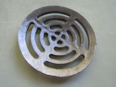 Black Gutters, Gutter Guards & Downspouts Rustic Iron Drain Cover Round ...