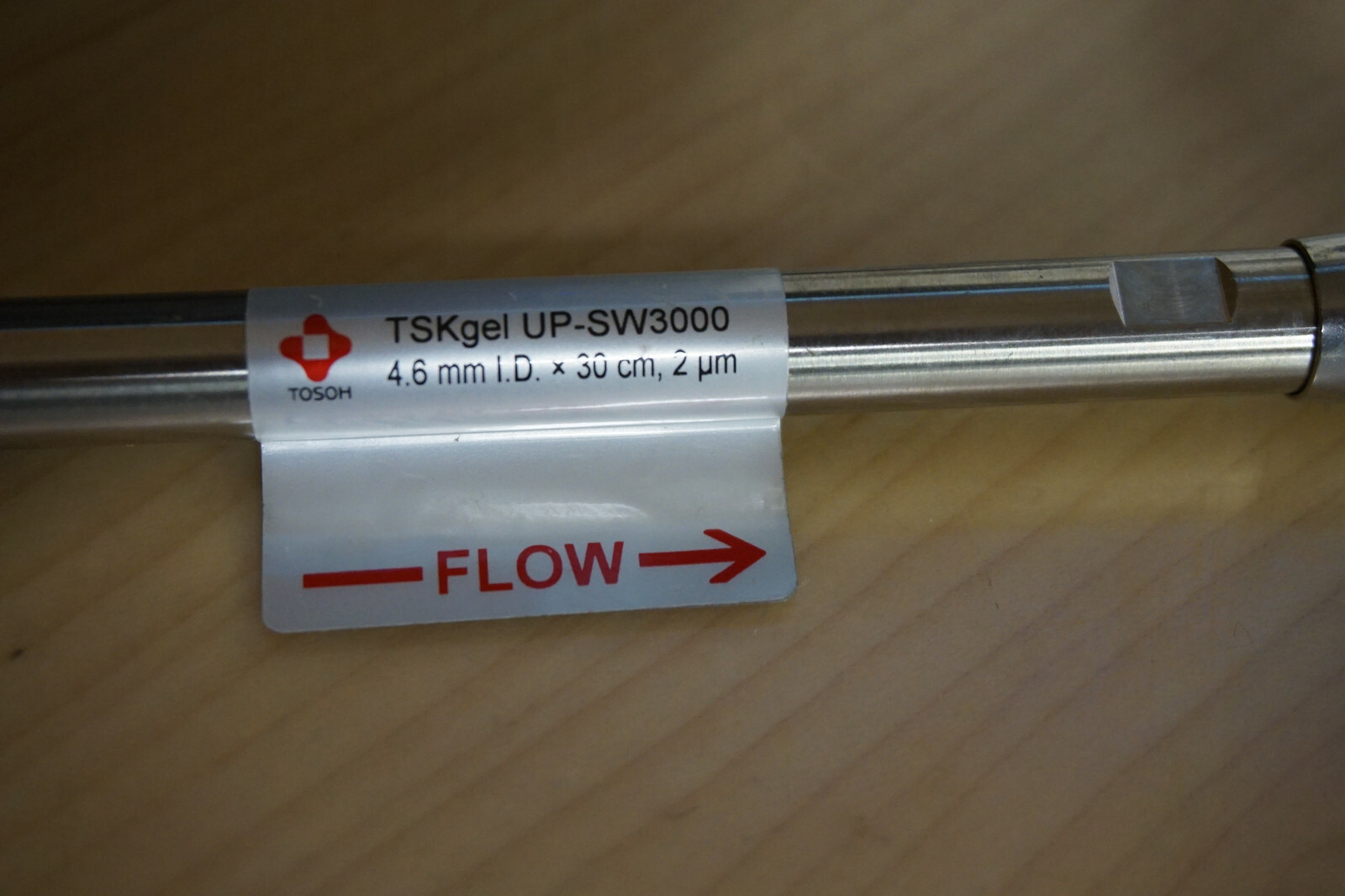 Used HPLC column Tosoh TSKgel UP-SW3000 4.6 mm x 30 cm 2 um TSK gel ...