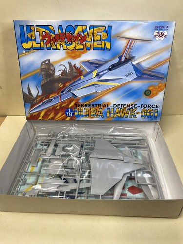 Ultraseven Ultraman Ultra Hawk 001 1/144Model Kit Japan Import Unmade ...