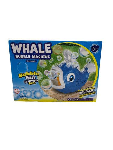 Bubble Machine Whale Fish Party Automatic Maker Indoor Outdoor New In ...