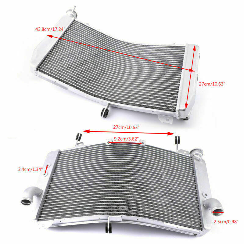 Moto Cooler Cooling Radiator For Yamaha YZF R1 R1M 15-17 R1S 2016-2017 ...