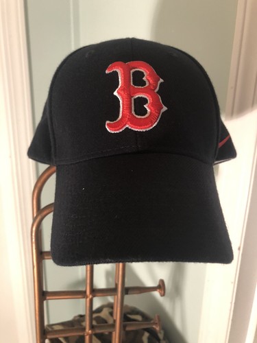 Nike Boston Red Sox Adjustable Strap Back Hat Big B On The Front | eBay
