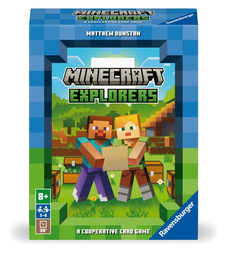 Ravensburger 21580 Minecraft Gifts-Explorers Cooperative Strategy Card ...