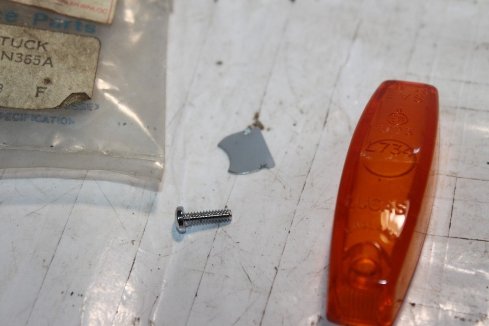 New Lucas L734 Amber side Repeater Indicator Lens New Genuine Lucas ...