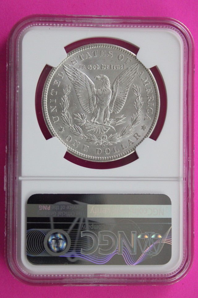 1902 O MS 63 Liberty Morgan Silver Dollar NGC Certified Graded ...