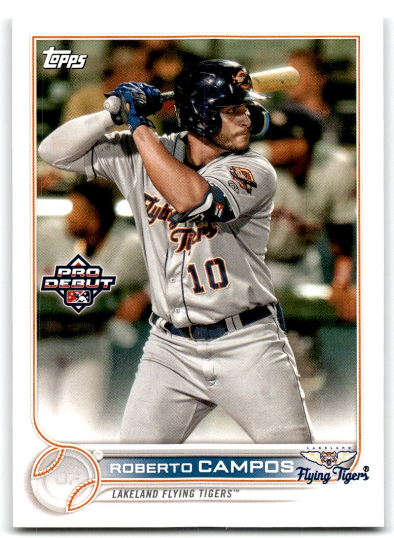 2022 TOPPS PRO DEBUT ROBERT CAMPOS #PD-112 | eBay