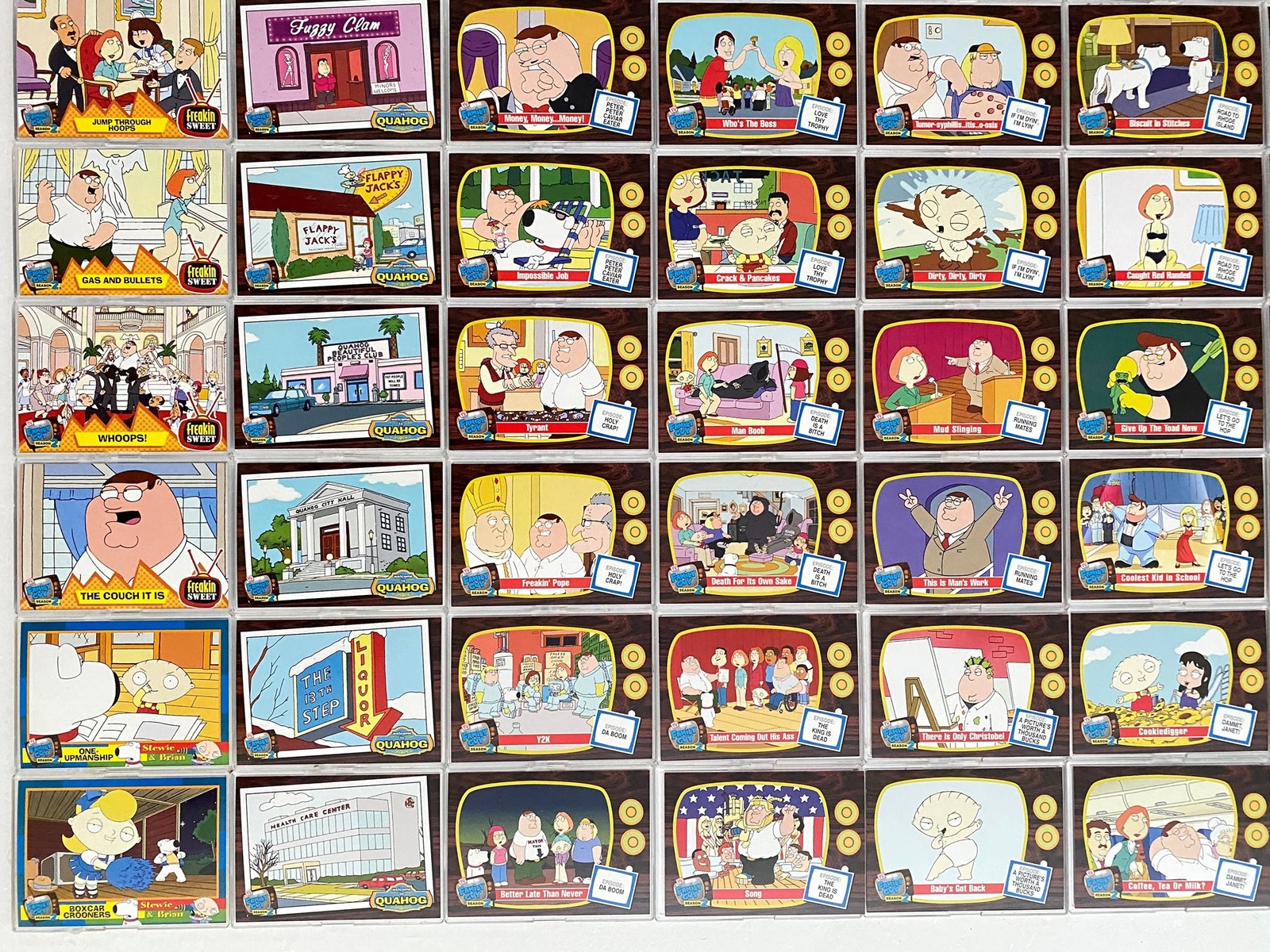 Family Guy Season 2 Trading Card Set of 72 Cards Inkworks 2006 | eBay