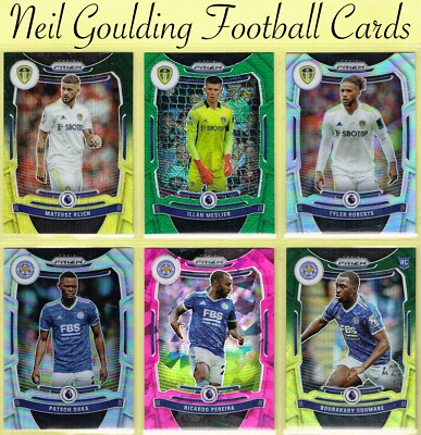 Panini Prizm ☆ PREMIER LEAGUE SOCCER 2021-22 - PARALLEL ☆ Football ...