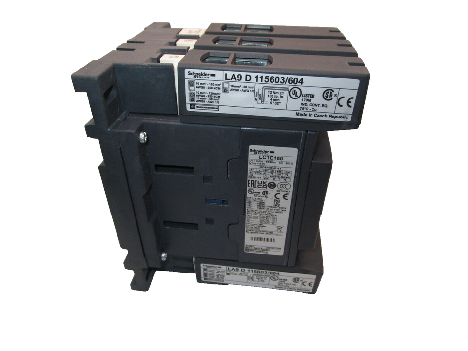 LC1D150F7 Genuine Original SCHNEIDER Contactor FAST SHIPPING | eBay