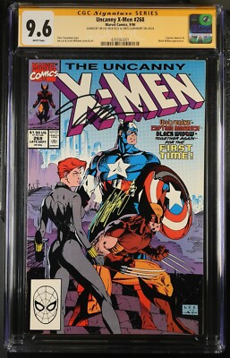 Uncanny X-Men #268 CGC 9.6 WP Signed by Jim Lee & Chris Claremont ...