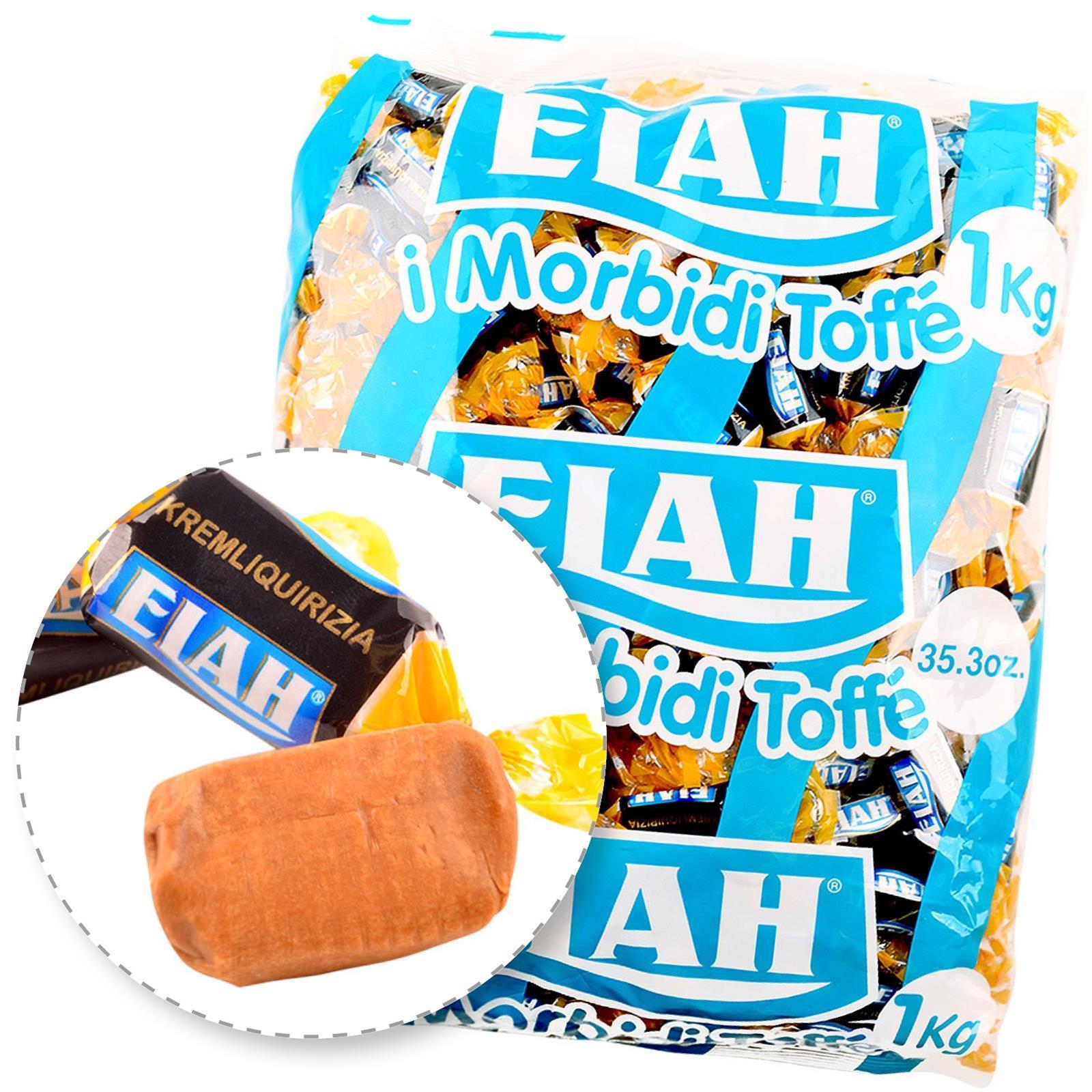 1 KG Candy Toffe ' Elah Kremliquirizia Chewy Fudge Liqurizia Peppermint ...