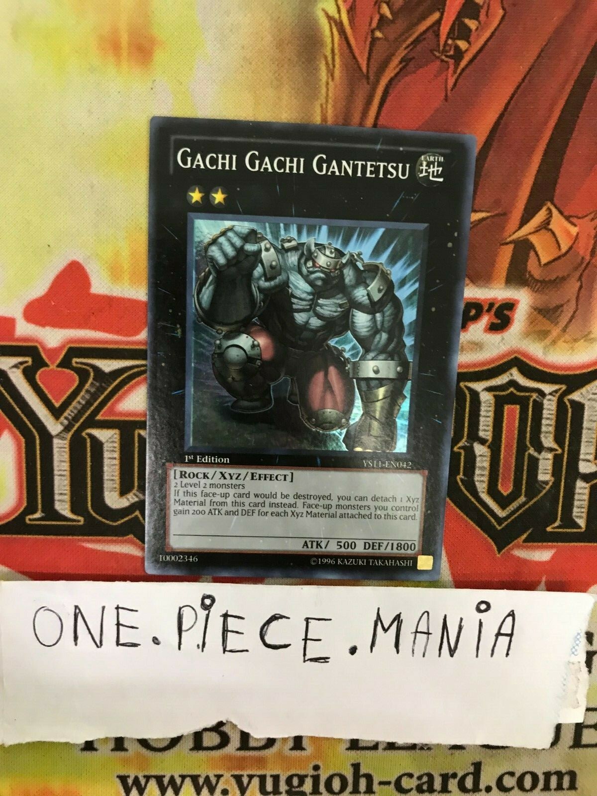 Yu-gi-oh! Gachi Gachi Gantetsu YS11-EN042 1st | eBay