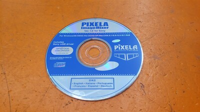 ⭐️⭐️⭐️⭐️⭐️ Pixela Image Mixer Driver Cd Ver 1.0 For Sony Disc Only | eBay