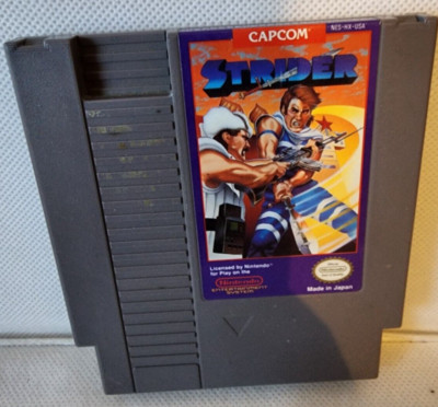 Strider (Nintendo NES, 1989) 13388110131| eBay