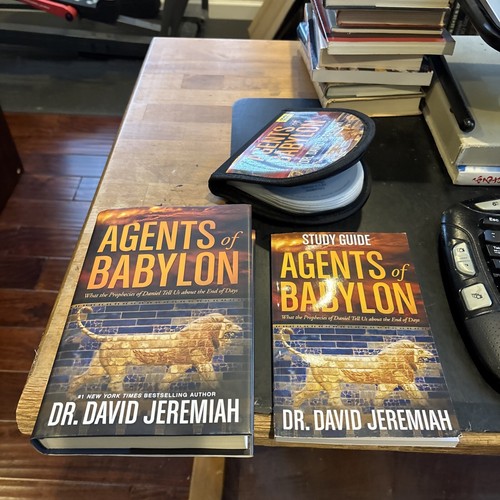 AGENTS OF BABYLON by Dr David Jeremiah 2015 hcdj 1st + Study Guide + 12 ...