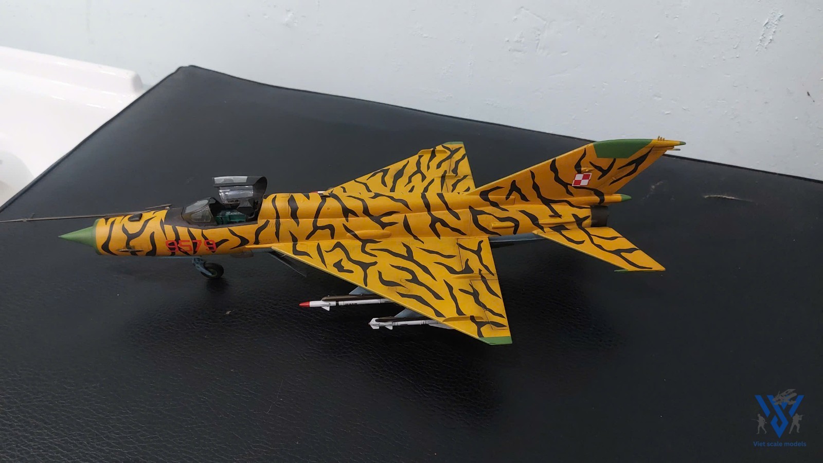 MiG-21MF Tiger Meet 1/32 Pro-Built – Rare Cold War Jet - Museum Quality ...