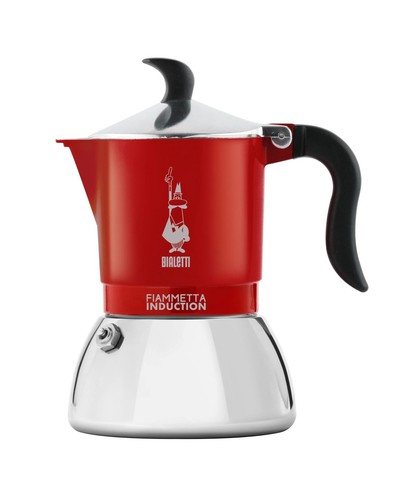 Bialetti Fiammetta Induction 4 Cup Red Damaged Packaging | eBay UK