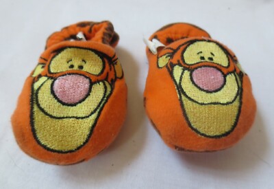 Winnie the Pooh TIGGER BABY SOFT SHOES/SLIPPERS 6-12 MONTHS | eBay