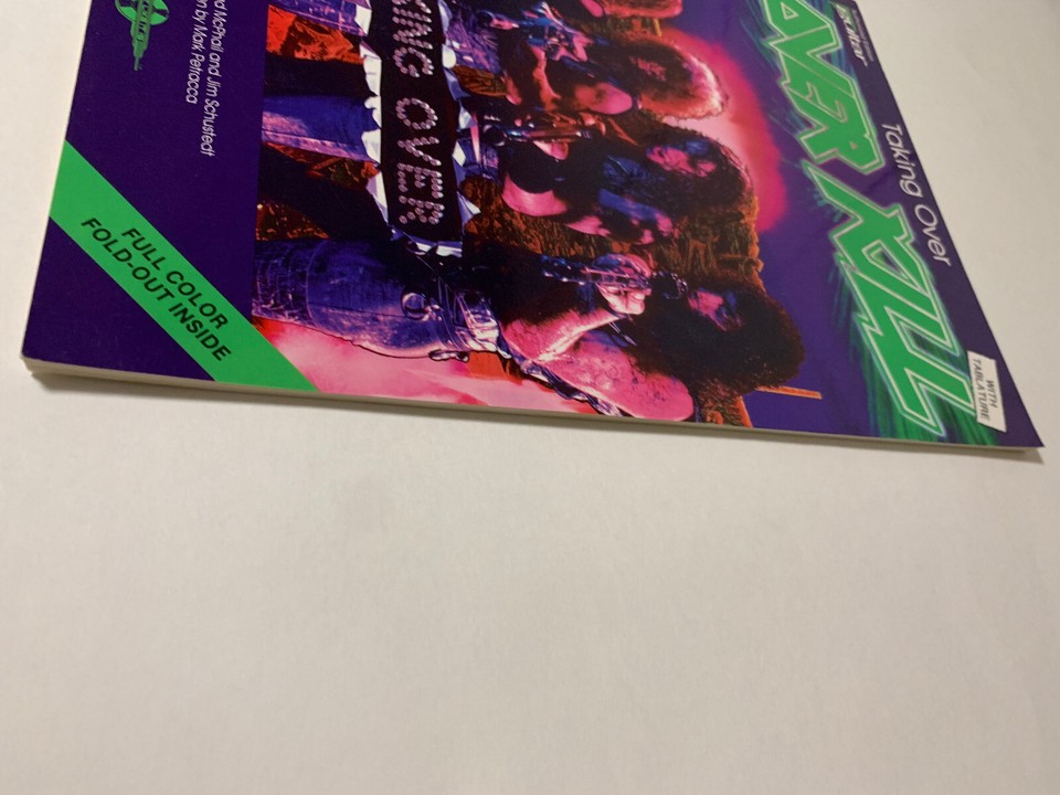 Overkill Taking Over Guitar Tab / Tablature Book - Cherry Lane 1990 | eBay