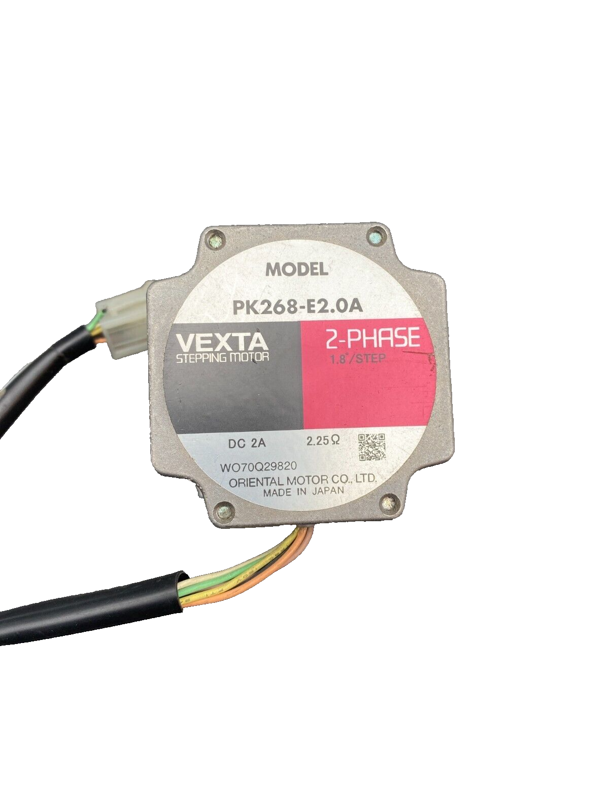 VEXTA PK268-E2.0A STEPPING MOTOR 2-PHASE 1.8°/STEP 2A 2.25 OHM x1pc ...