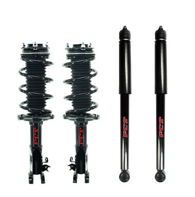 FCS Front Struts Coil Springs & Rear Shocks Kit For Honda Civic LX EX ...