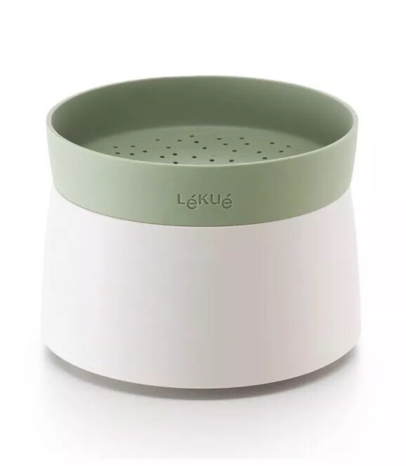 Lekue Microwave Rice, Grain & Quinoa Cooker, one size,1 Liters, Green ...