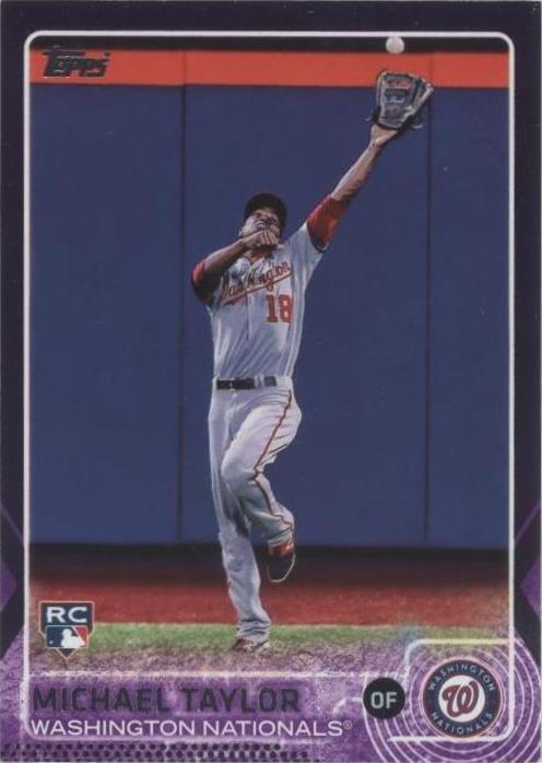 2015 Topps - Michael Taylor #132 Purple (RC) for sale online | eBay