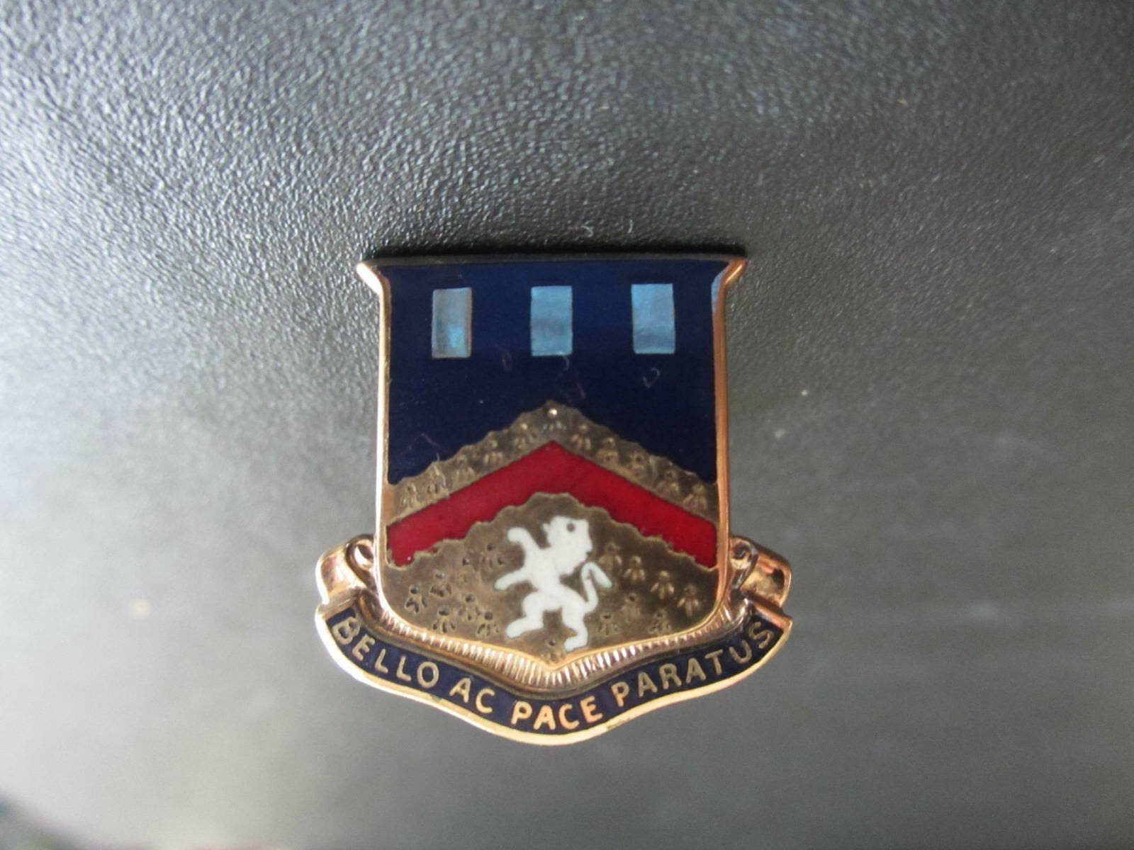 WWII 112th Engineer BN Bello AC Pace Paratus DI Unit Cufflinks Set * | eBay