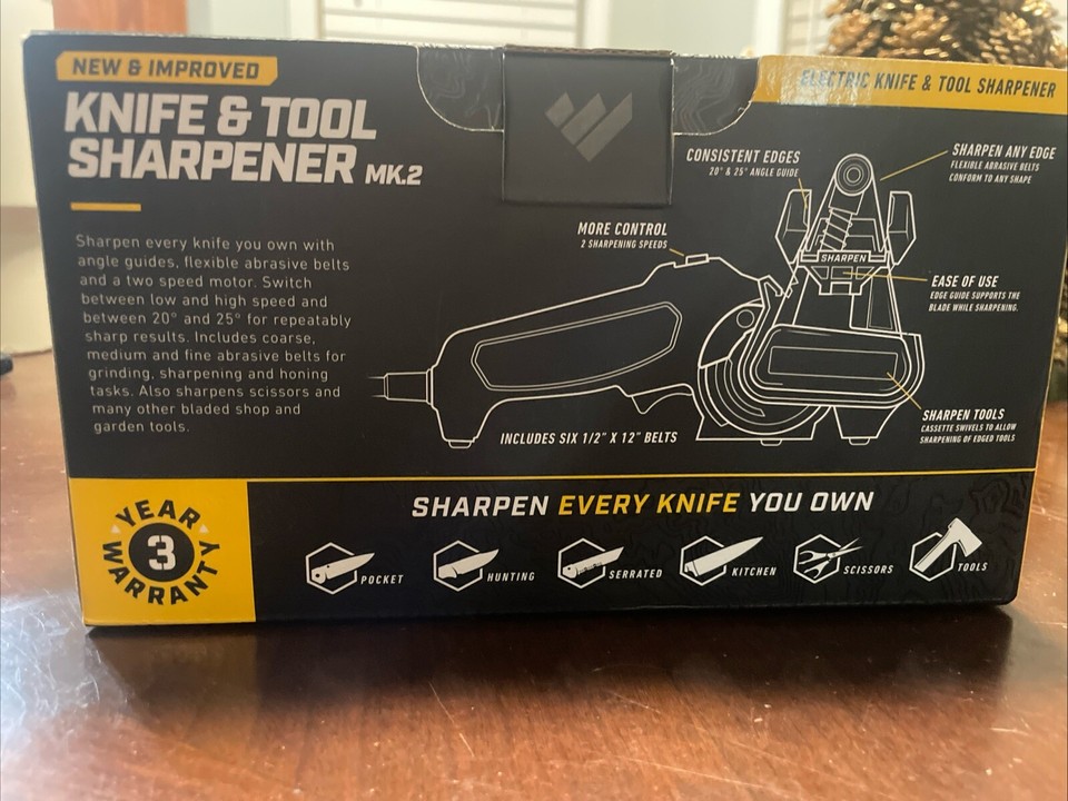 WORK SHARP * Knife & Tool Sharpener MK.2 * BRAND NEW | eBay