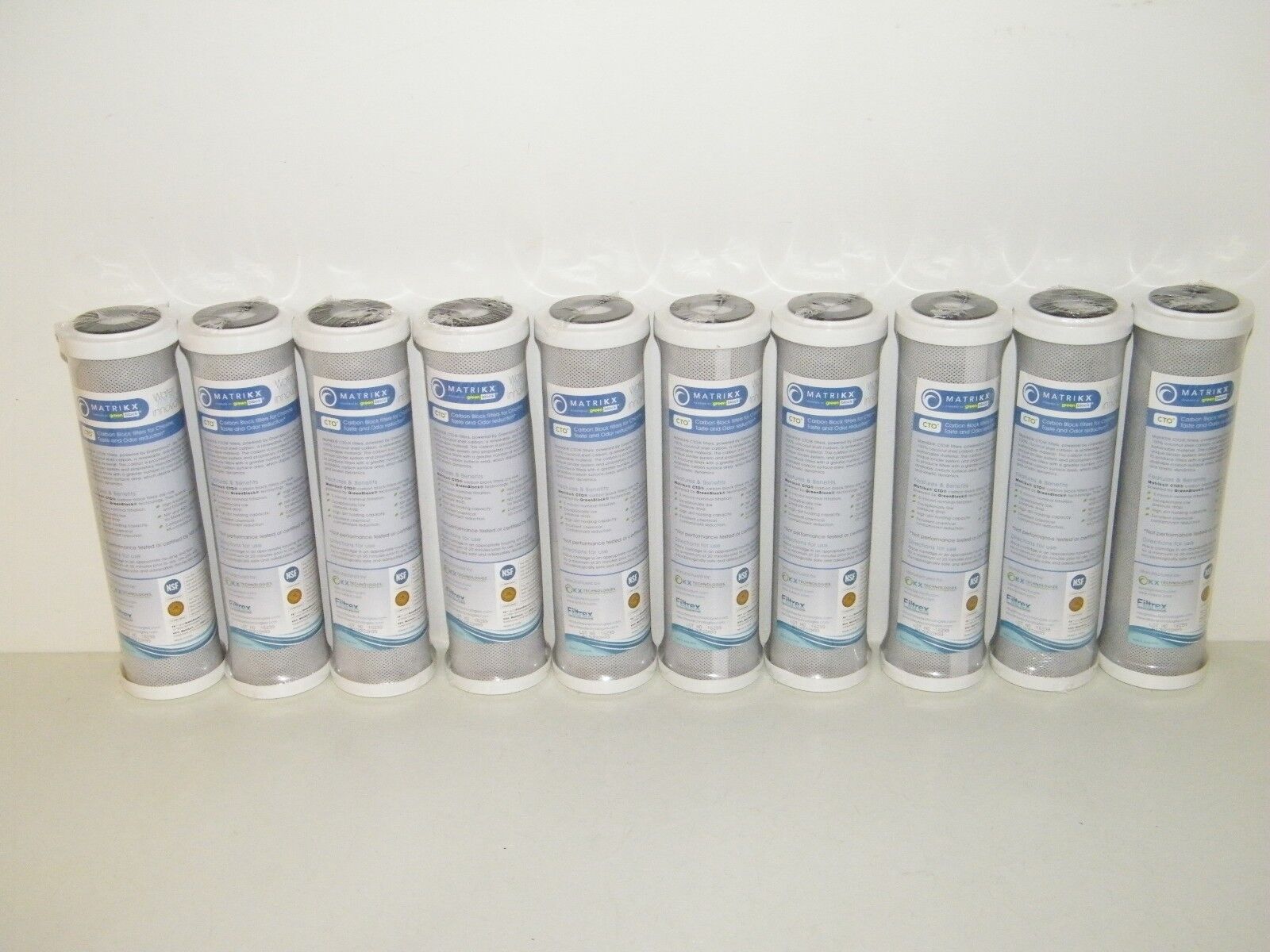 10 Kenmore Compatible Ultrafilter RO System Matrikx Green Block Carbon ...