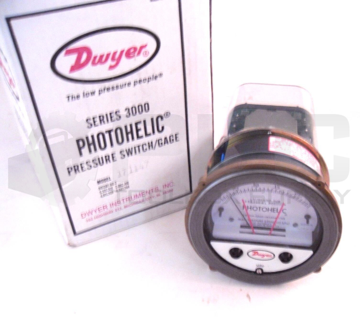 DWYER PHOTOHELIC 171147 0-.25 INCHES 5 PSIG MAX 13-171147-01 N05M 13 ...