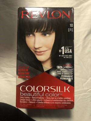Revlon Colorsilk Beautiful Color Permanent Hair Dye Kit #10 With ...