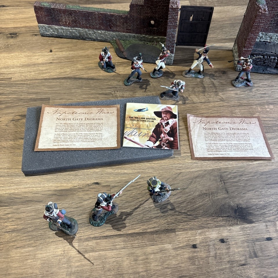 William Britain - Napoleonic Wars North Gate Diorama #148 & #150 | eBay UK
