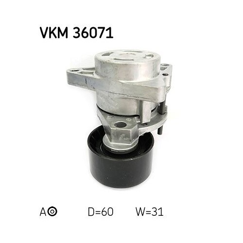 Spannrolle, Keilrippenriemen SKF VKM 36071 für NISSAN OPEL RENAULT ...