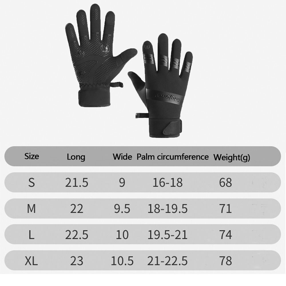 Touch Screen Riding Gloves Windproof Cold Proof Mittens Women Men | eBay