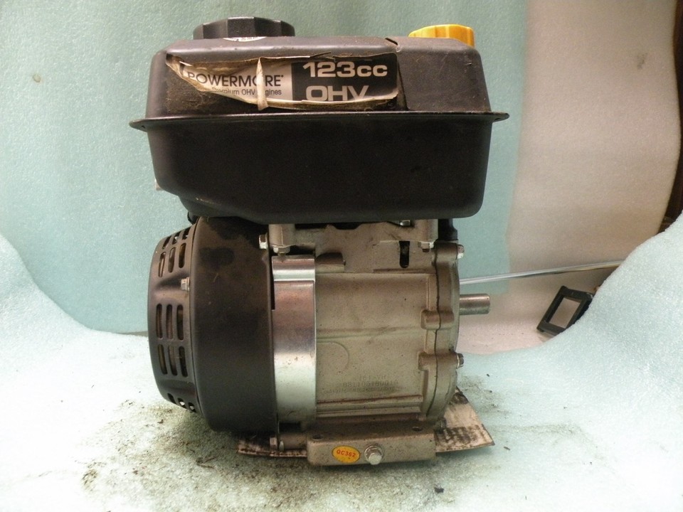 POWERMORE / MTD 161-VH ENGINE 123cc HORIZONTAL SHAFT USED | eBay