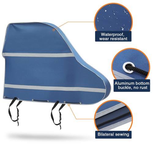 Caravan Hitch Cover Waterproof Drawbar Oxford Fabric Towing Fit for ...