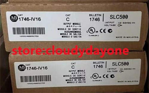 New Factory Sealed AB 1746-IV16 SER C SLC 500 DC 16 Point Input Module ...