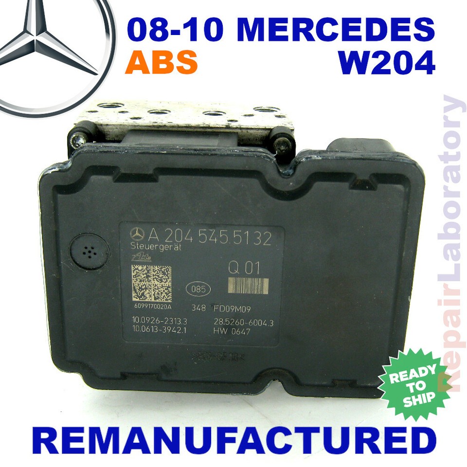 ReBuilt A2044313712 A2045455132 08-10 MERCEDES W204 C300 C350 GLK ABS ...