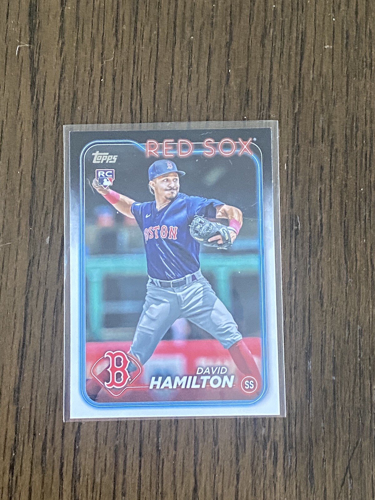 2024 Topps Series 1 Rookie Rc David Hamilton Boston Red Sox #202 | eBay