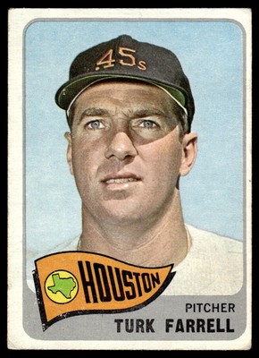 1965 Topps Turk Farrell Houston Astros #80 | eBay