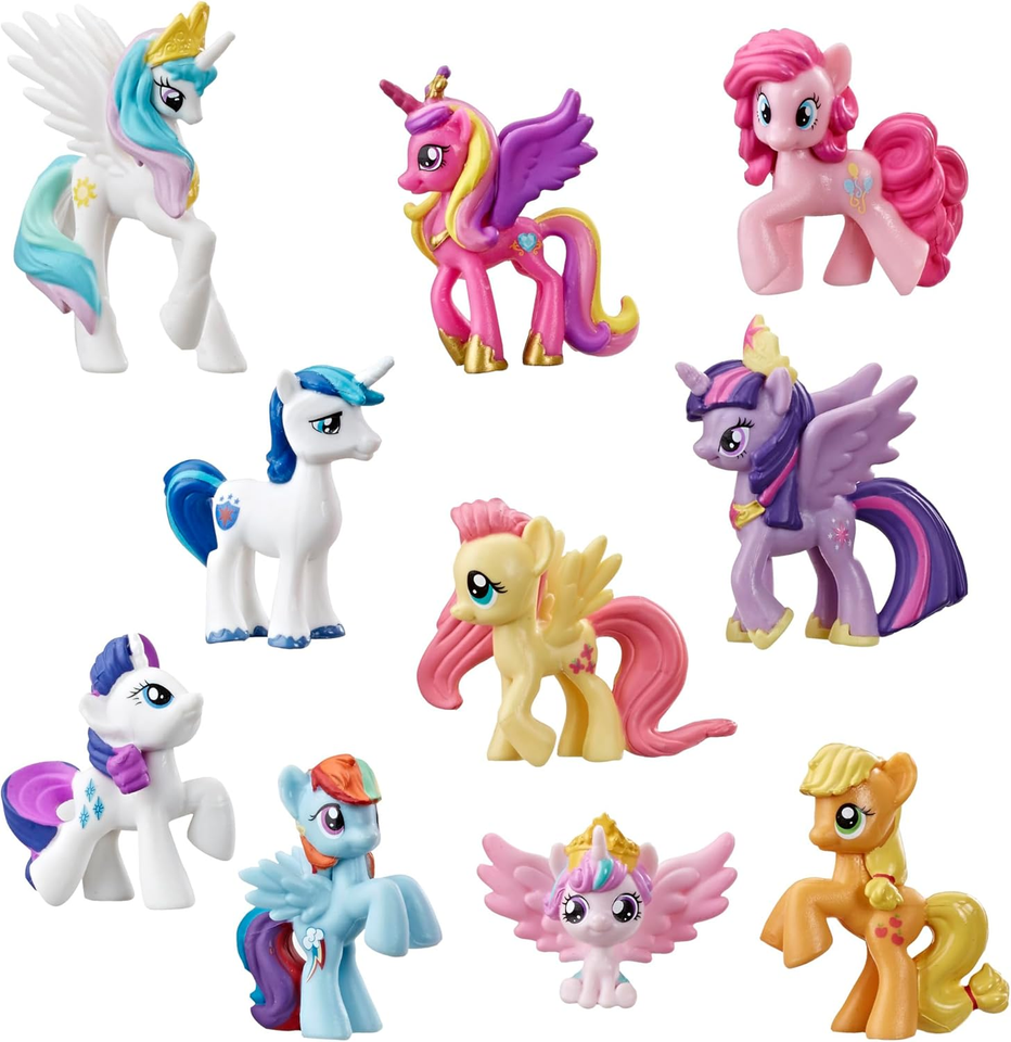 My Little Pony Toy Rainbow Equestria Favorites 10 Figure Collection | eBay