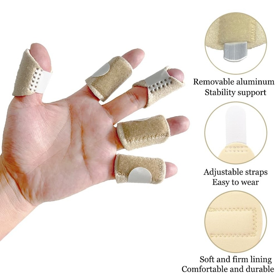 Thumb Finger Splints (5Pcs), Trigger Splint Brace for One Size | eBay