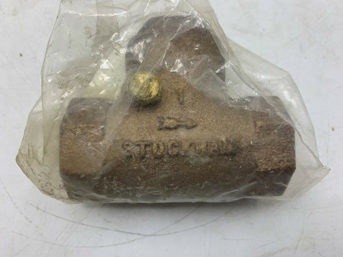 Stockham 1 B319 125psi 1" Check Valve Brass for sale online | eBay