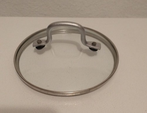 Calphalon Stainless Steel Replacement Glass Lid Only 5 3/4" ID 6 1/4 ...