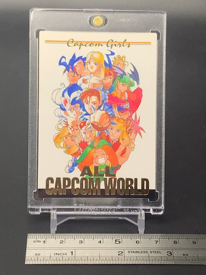 Capcom Girls All Capcom World SP4 Card 1997 Carddass Gilt Lettering | eBay