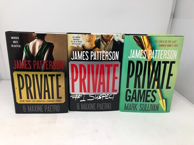 The Private Novels by James Patterson First Edition Hardcovers | eBay